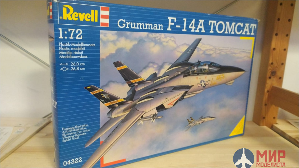 04322 Revell Grumman F-14A Tomcat 1/72 - купить за 3 750 руб. в Москве ...