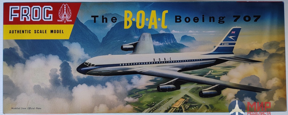 349 FROG 1/144 The B.O.A.C Boeing 707 1/144 (реплика) - купить за 1 350 ...